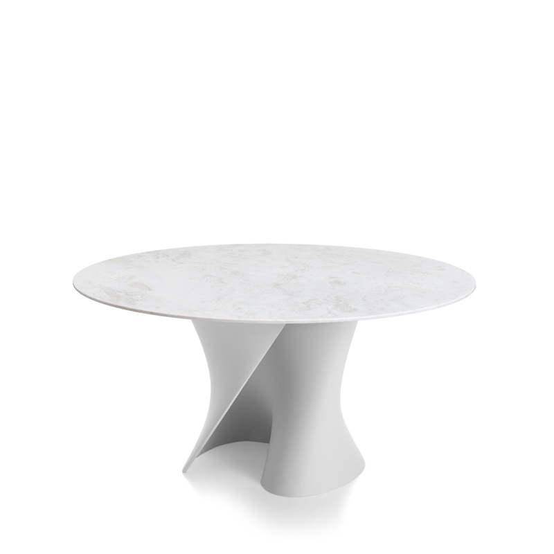 MDF Italia S TABLE Tisch Marmor, weiß