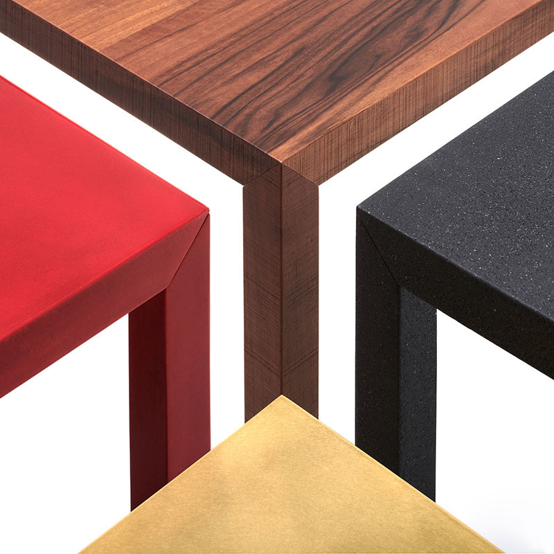 MDF Italia TENSE MATERIAL Tisch, Holz